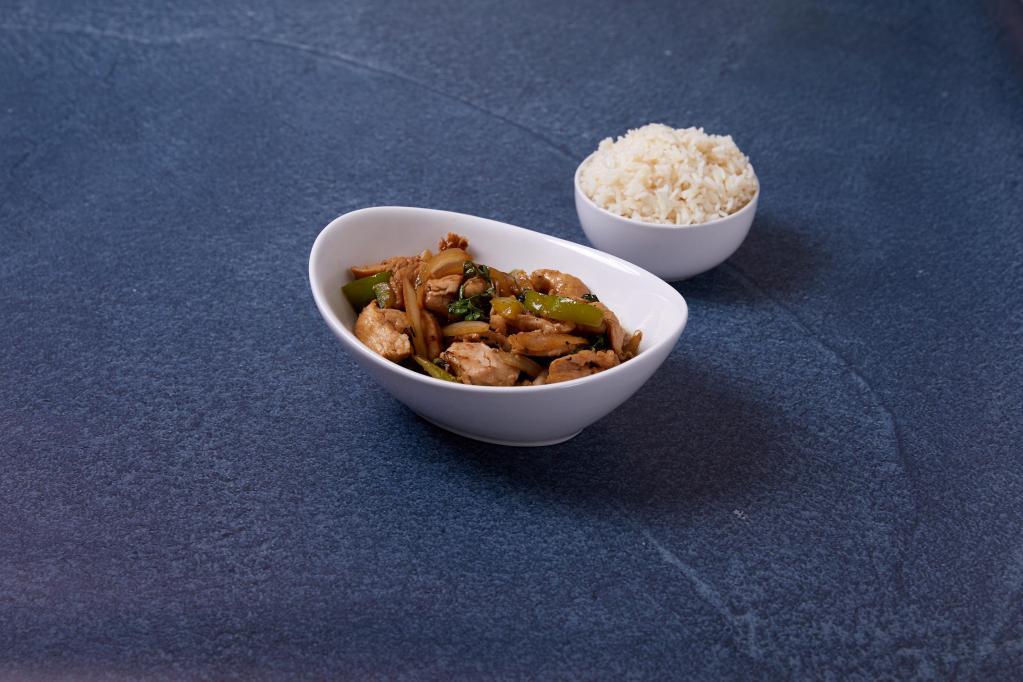 E4. Spicy Basil via Thai Stars Thai Food